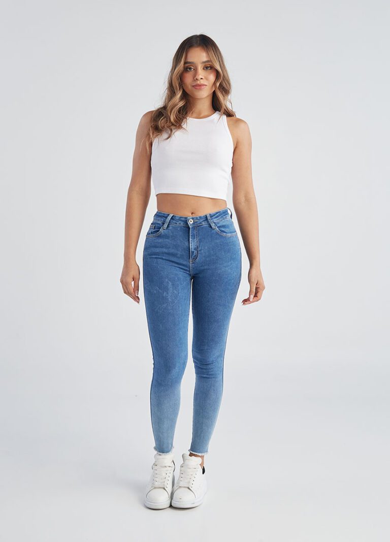 Jean Skinny Diseño Degradé Ref. Peral - Xlive Jeans